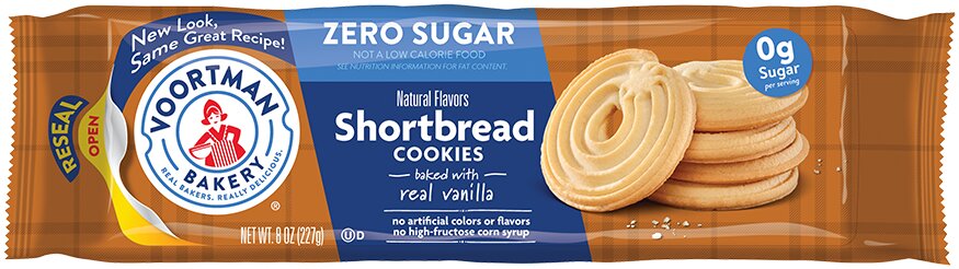 Zero Sugar Shortbread Cookies