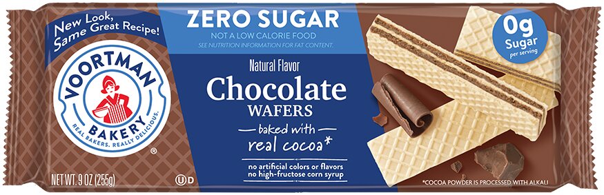 Zero Sugar Chocolate Wafers