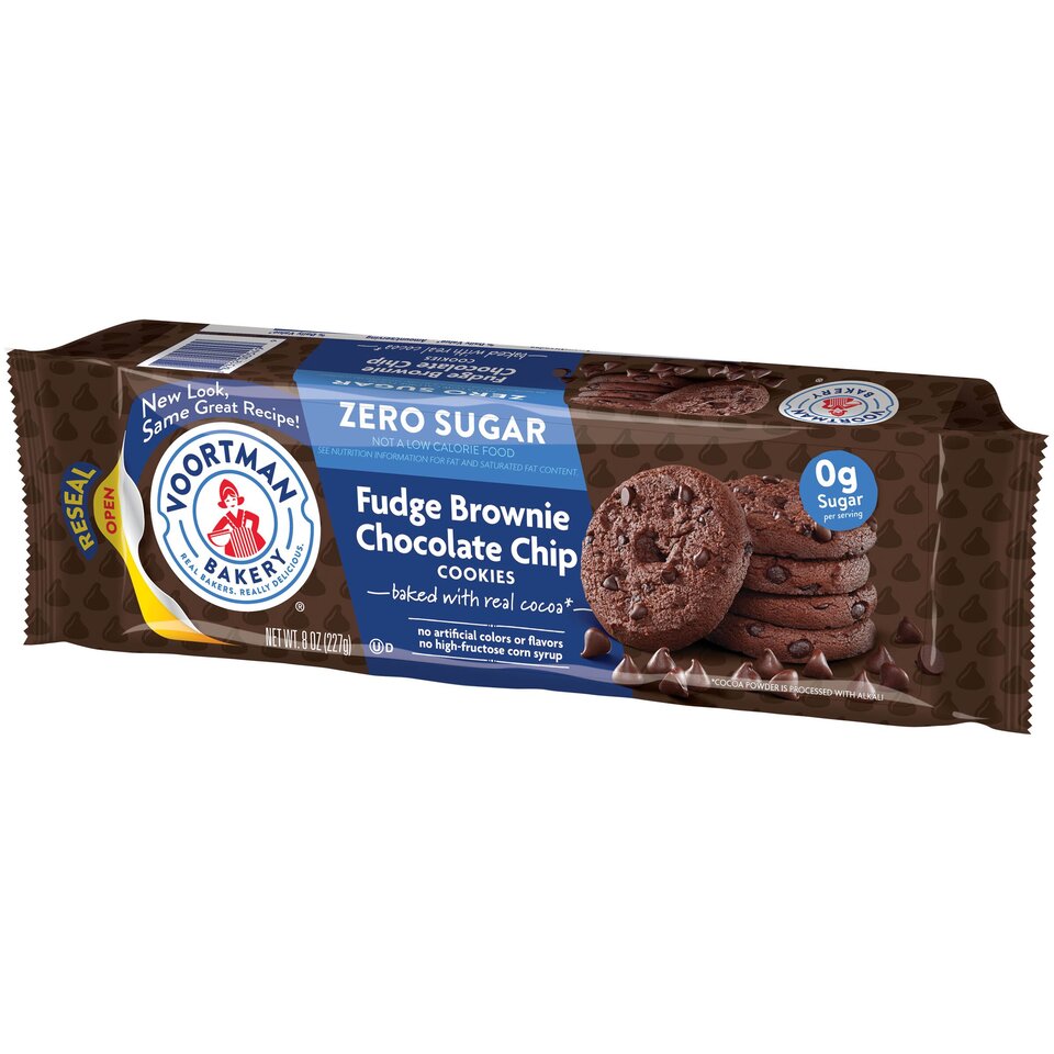 Zero Sugar Fudge Brownie Chocolate Chip Cookies