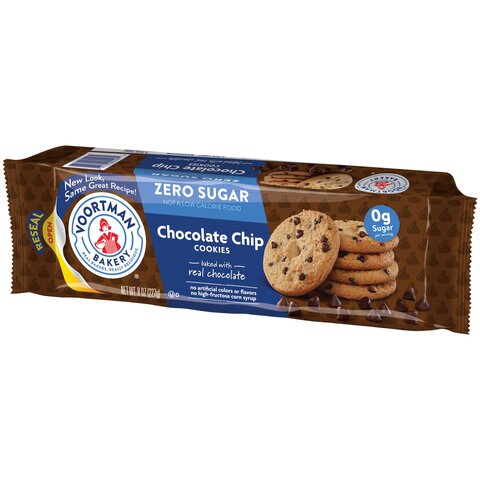 Zero Sugar Chocolate Chip Cookies