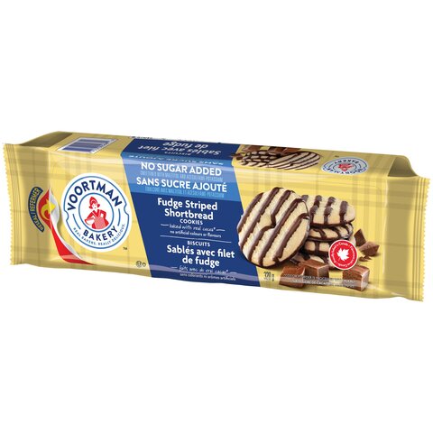 Zero Sugar Fudge Striped Shortbread Cookies