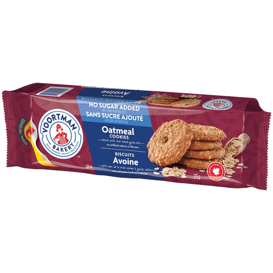 Zero Sugar Oatmeal Cookies