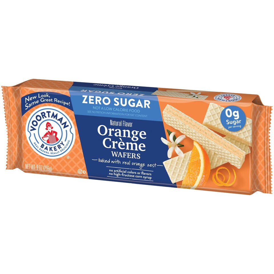 Zero Sugar Orange Crème Wafers