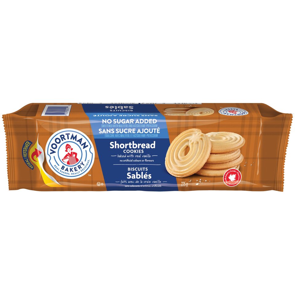 Zero Sugar Shortbread Cookies