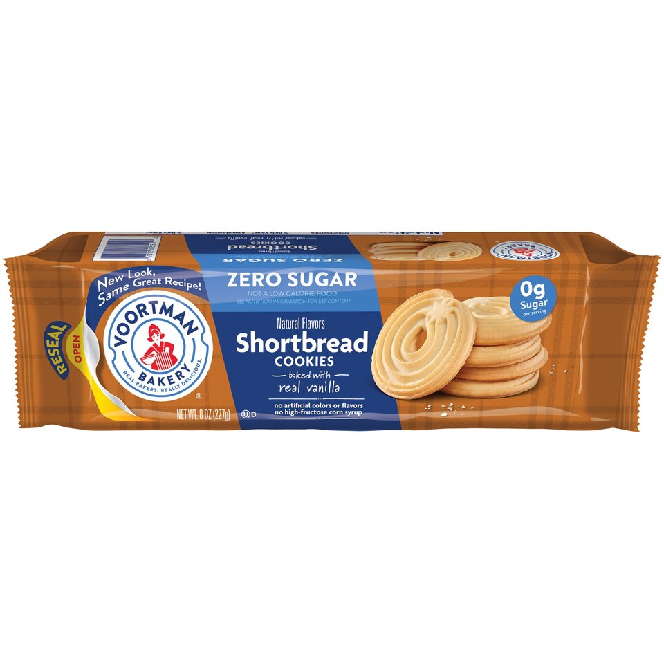 Zero Sugar Shortbread Cookies