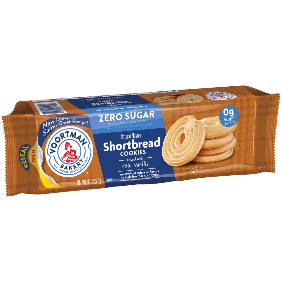 Zero Sugar Shortbread Cookies